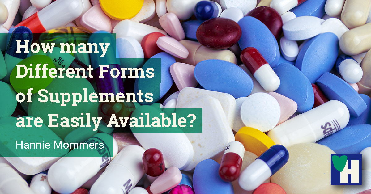 How many Different Forms of Supplements are Easily Available?