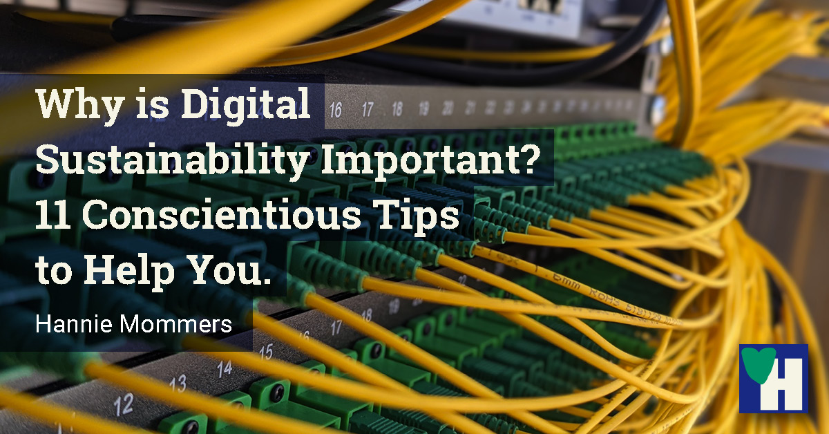 Why is Digital Sustainability Important? 11 Conscientious Tips to Help You